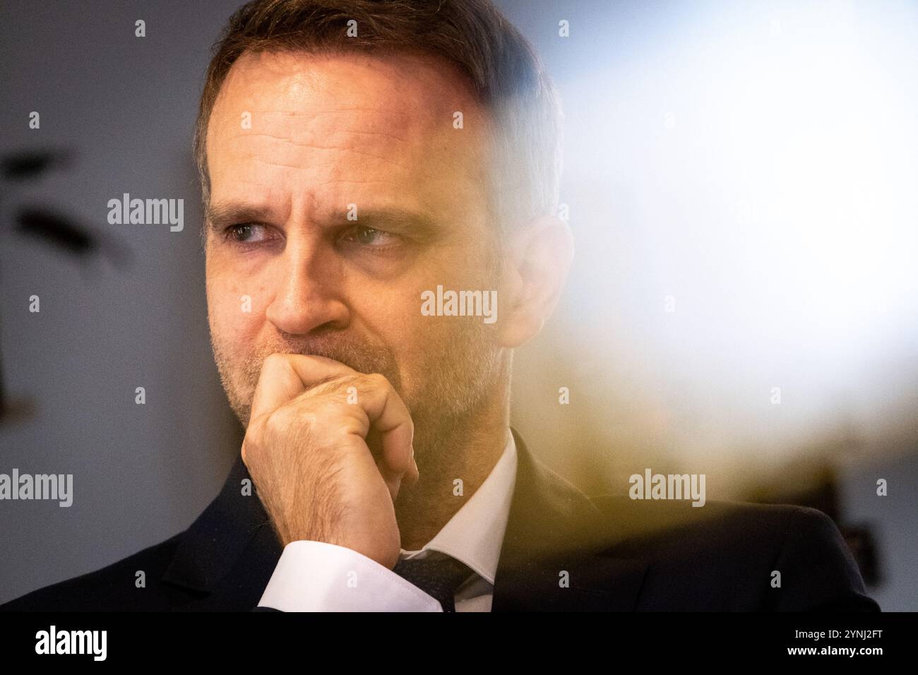 The Minister Delegate for Industry Marc Ferracci during a visit to the ...