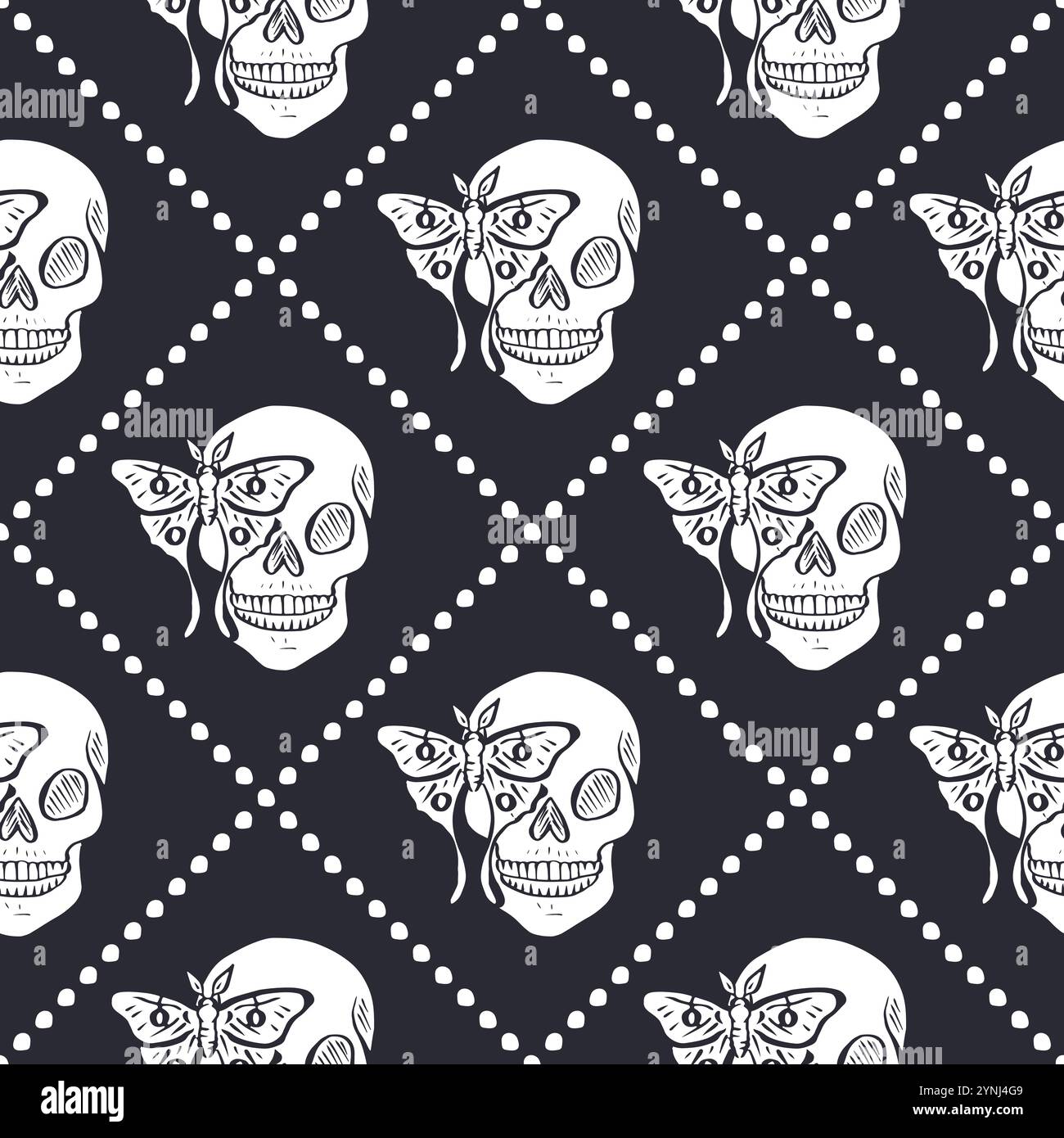 Vector moth death black and white Cut Out Stock Images & Pictures - Alamy