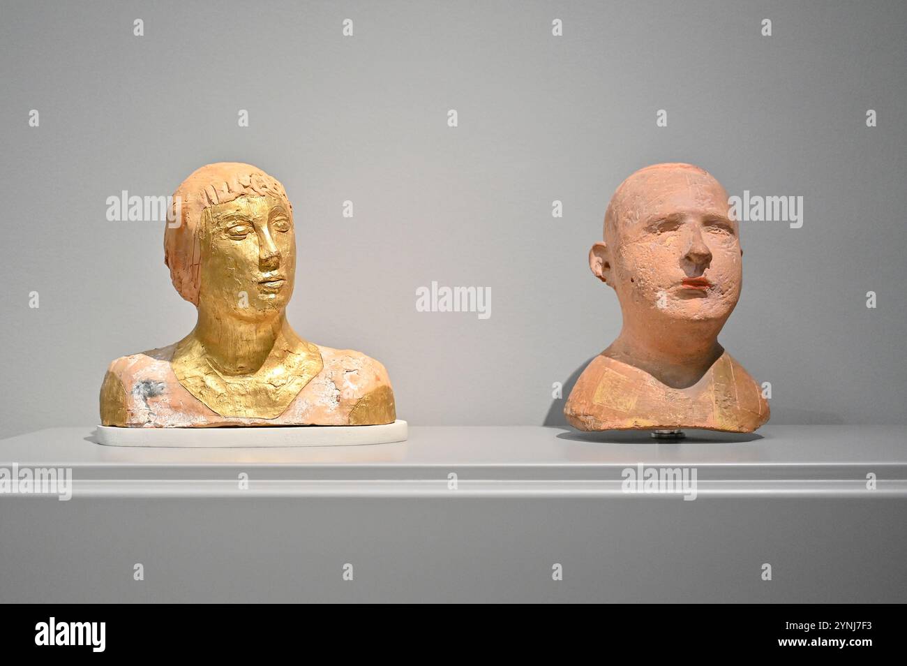 Bust portrait, museum of 20th century, Milan Stock Photo - Alamy