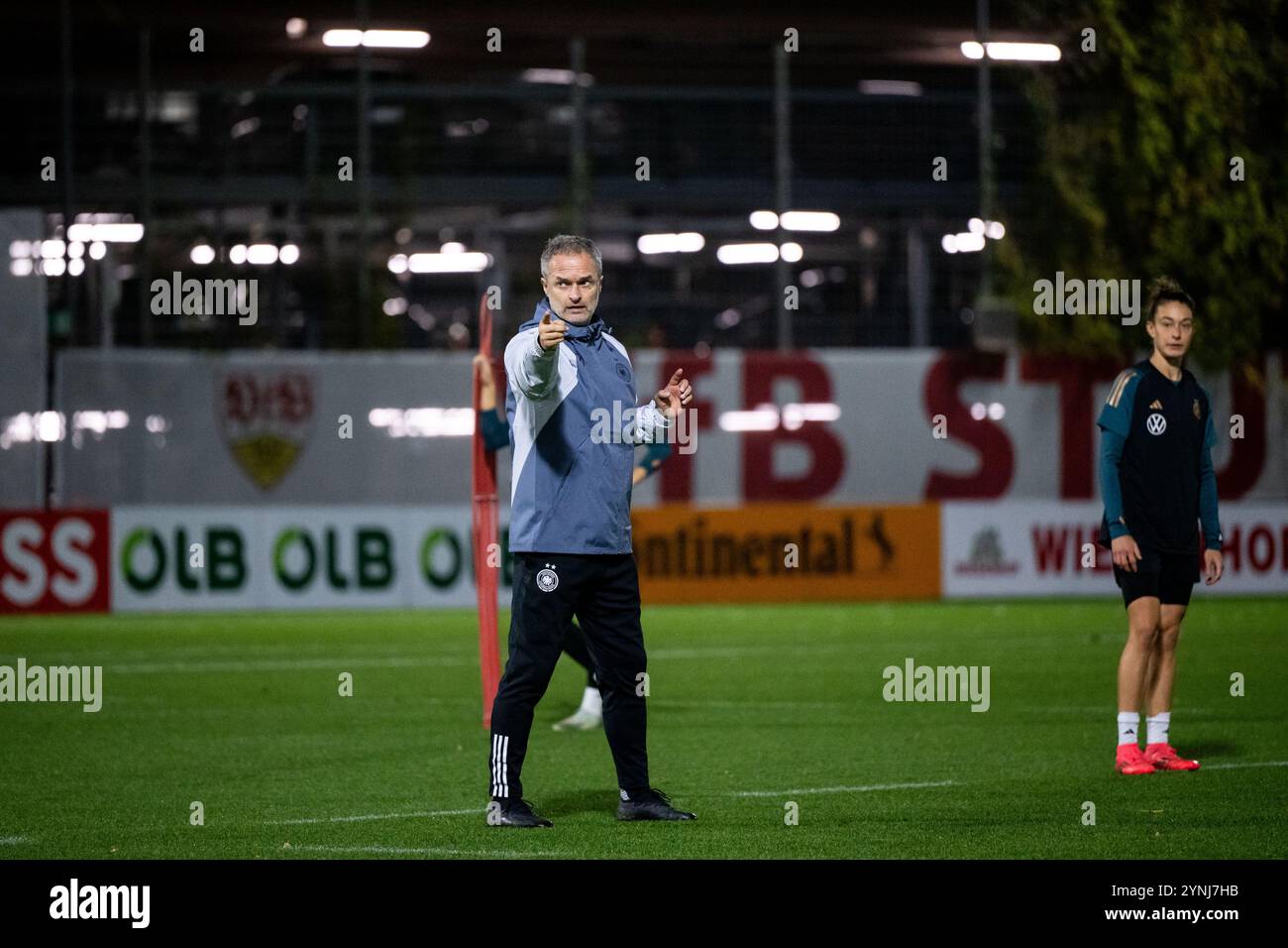 Christian Wueck (Deutschland, Bundestrainer) gibt Anweisungen, GER ...