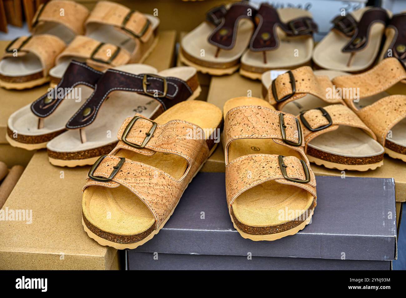 Handmade cork products portugal hi-res stock photography and images - Alamy