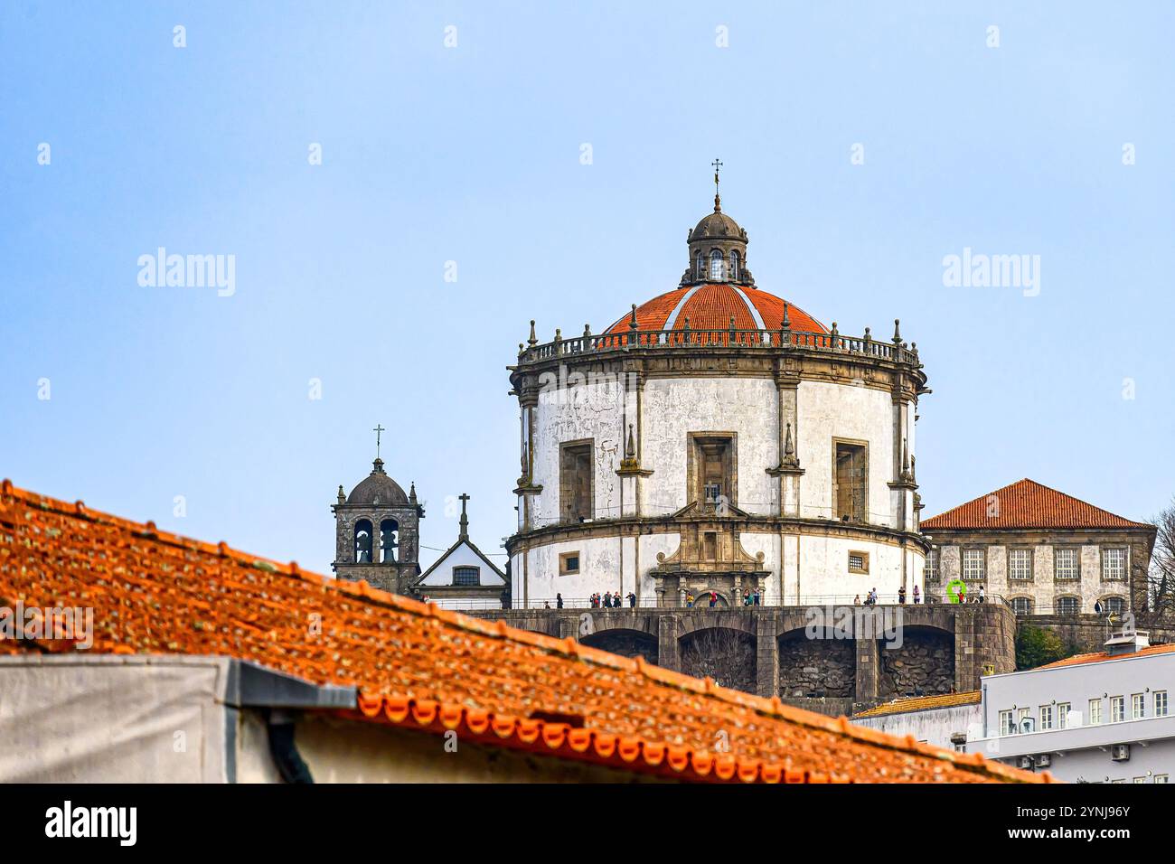 Porto, Portugal - July 17, 2024: Ancient architectural dome of the ...