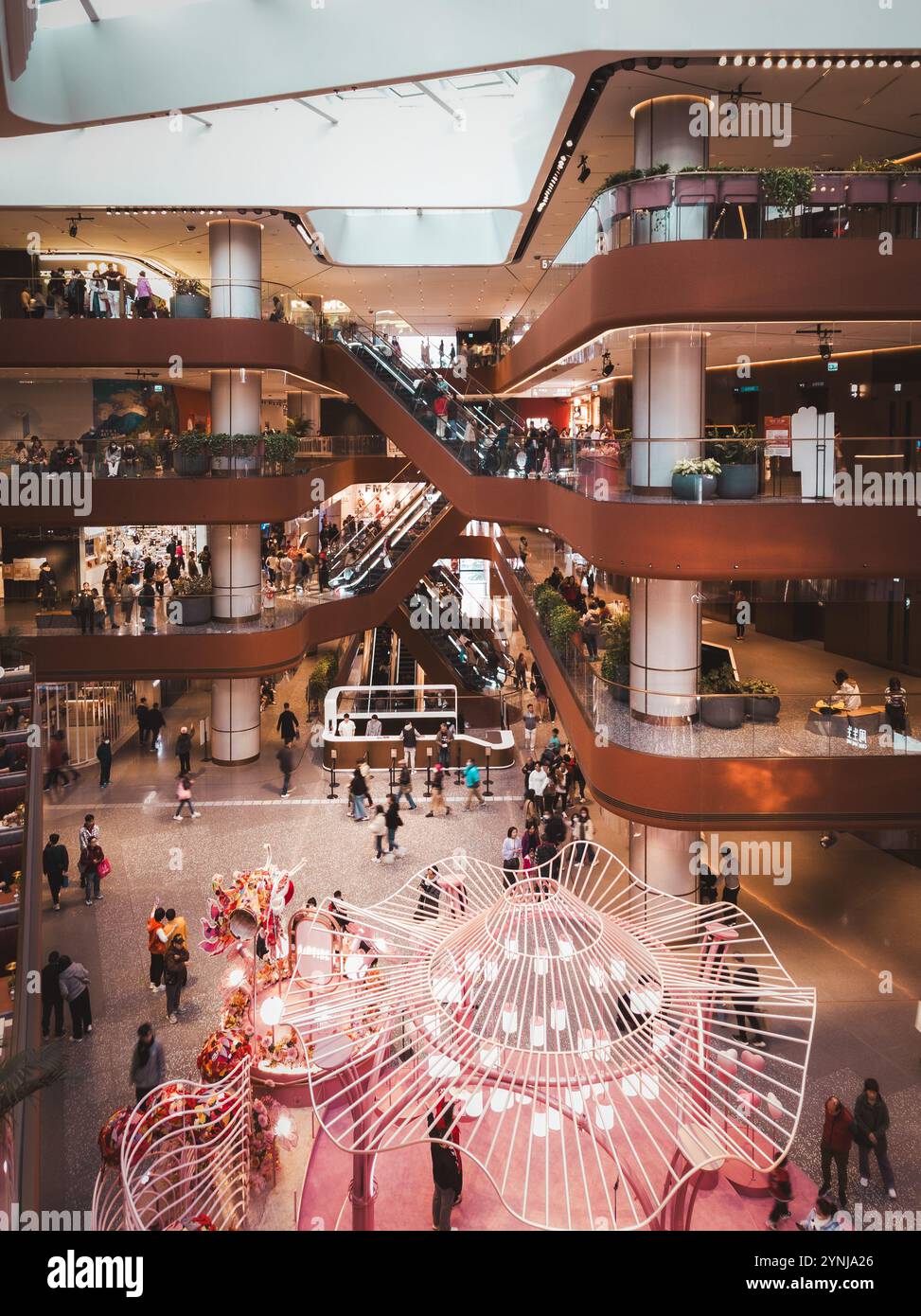 Decorative dynamic installation hi-res stock photography and images - Alamy