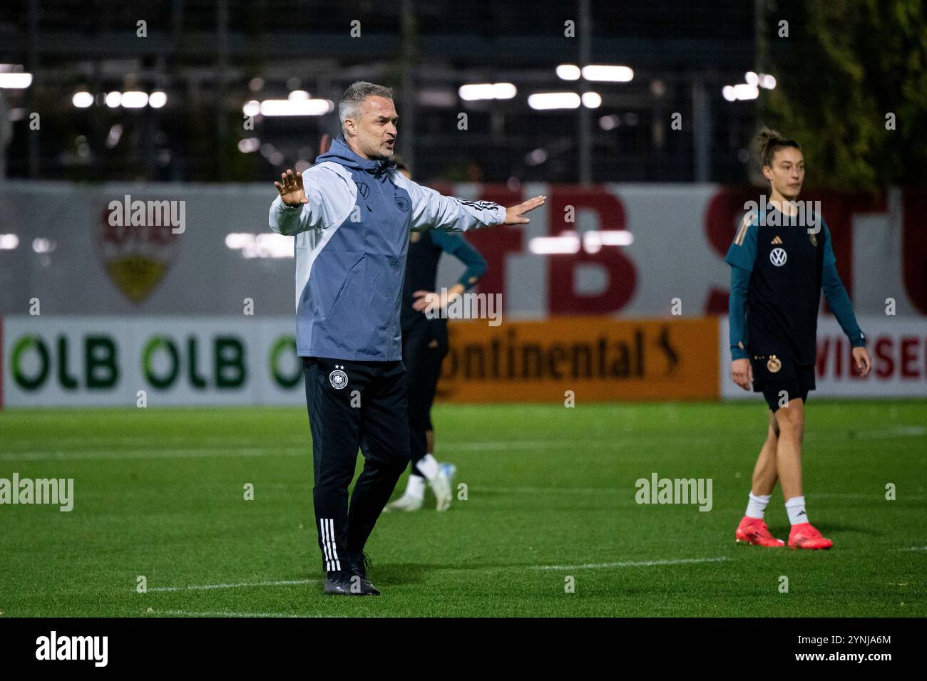 Christian Wueck (Deutschland, Bundestrainer) gibt Anweisungen, GER ...
