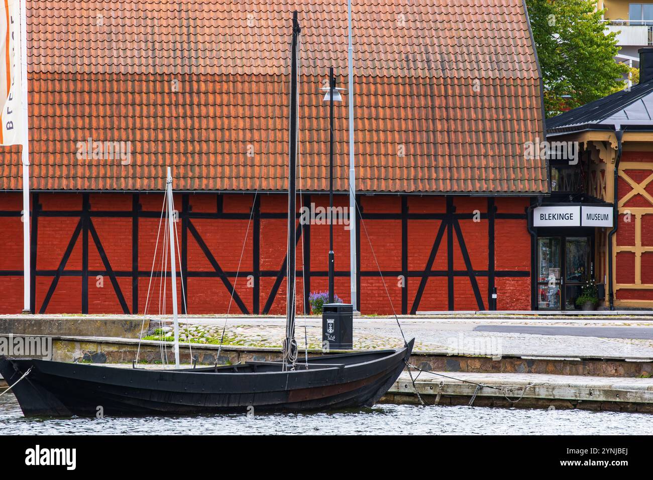 The Blekinge County Museum, Blekinge Museum, in the harbour area of ...