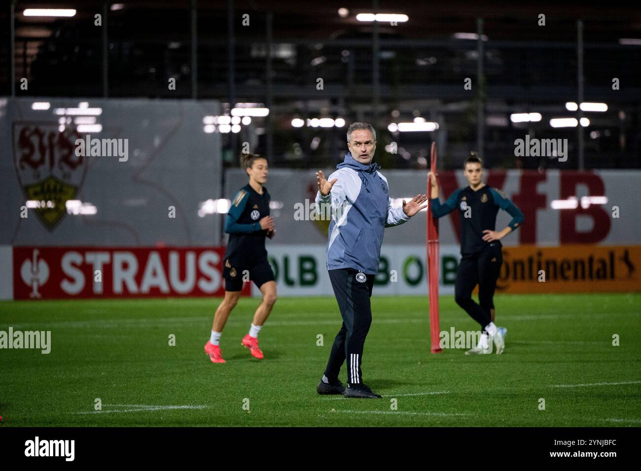 Christian Wueck (Deutschland, Bundestrainer) gibt Anweisungen, GER ...