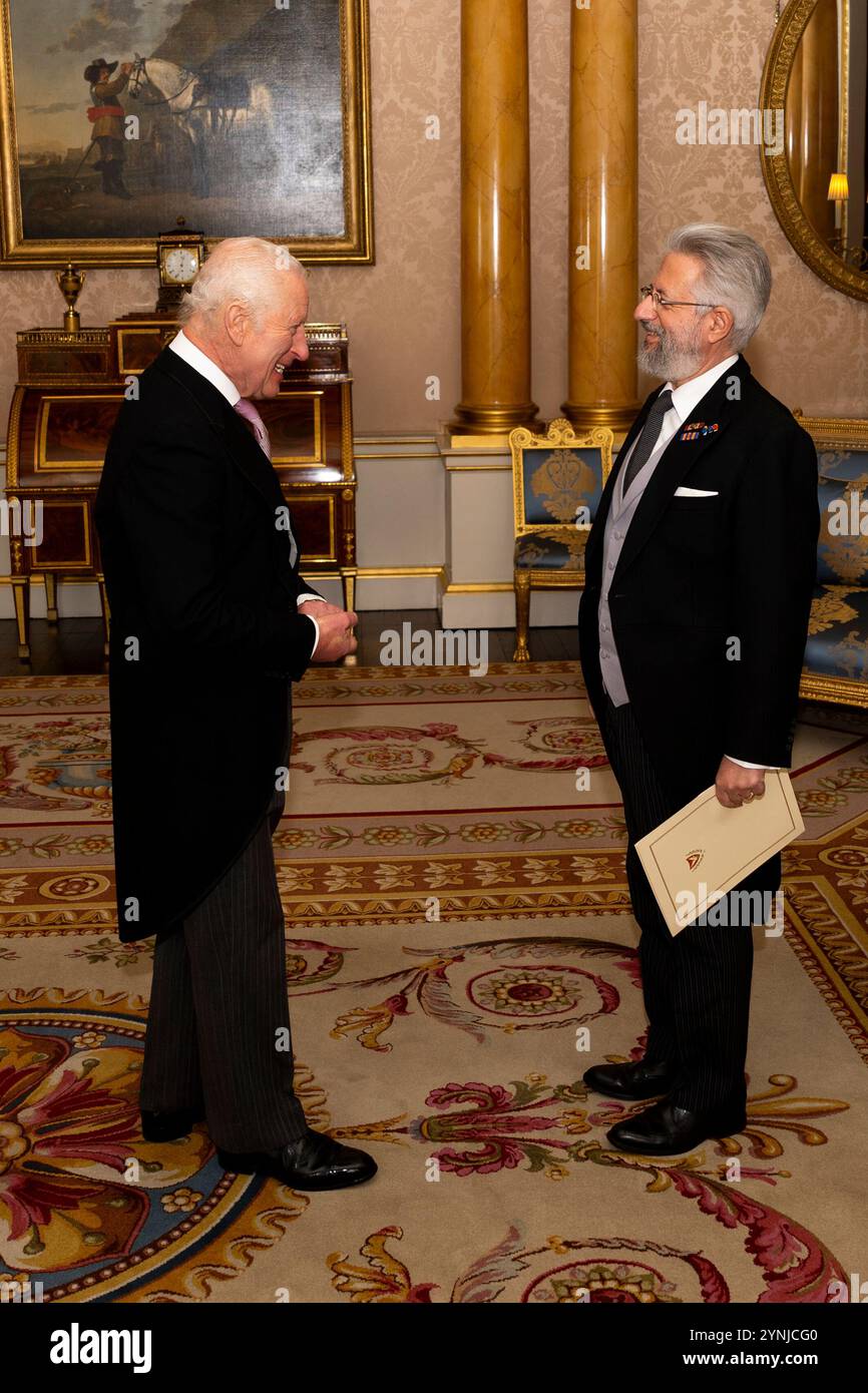 His Excellency Dr. Kyriacós Kouros presents their credentials to King ...