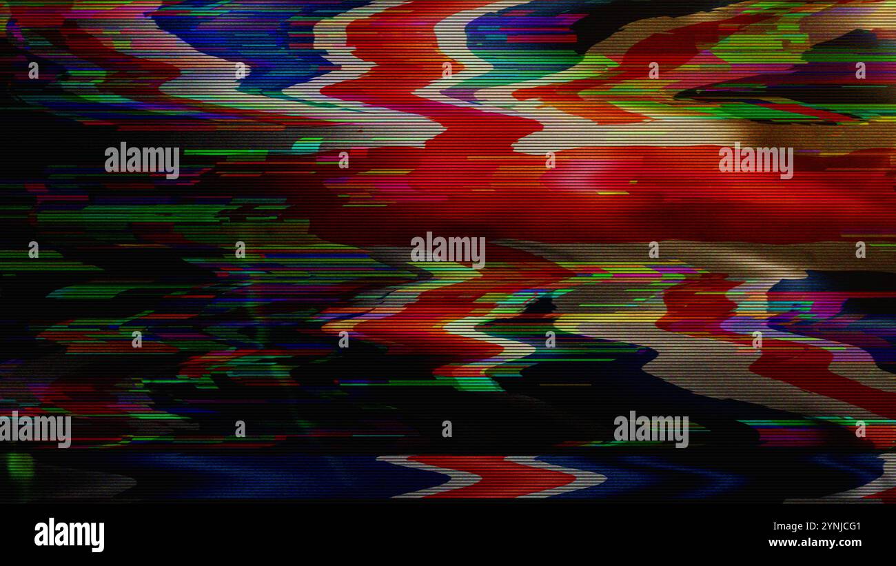 UK United Kingdom digital technology flag cyber background. GB British ...