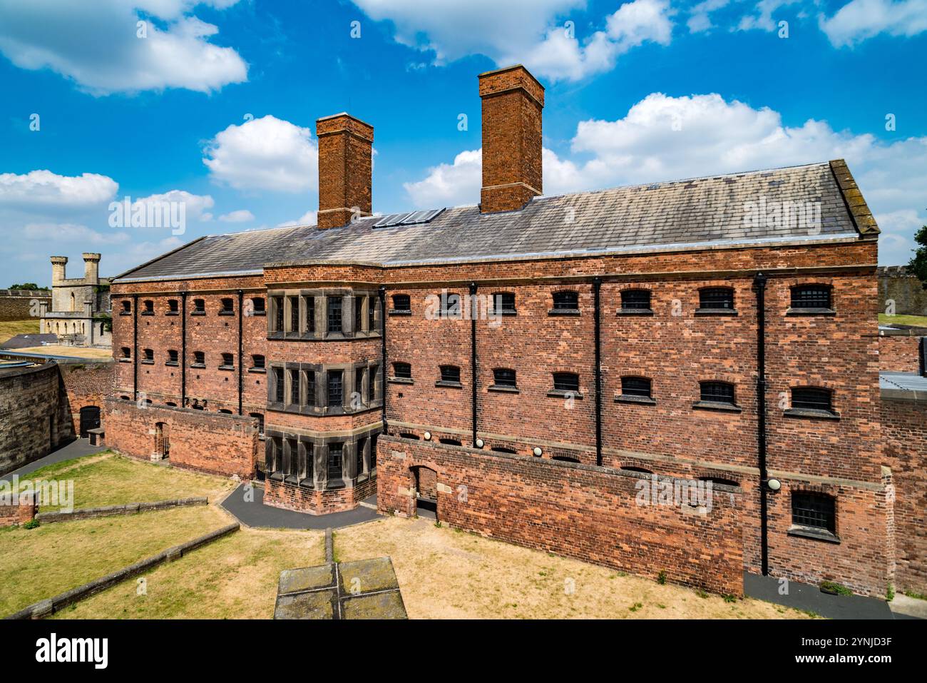 Victorian Prison in Lincoln Castle in Lincoln, England, United Kingdom ...