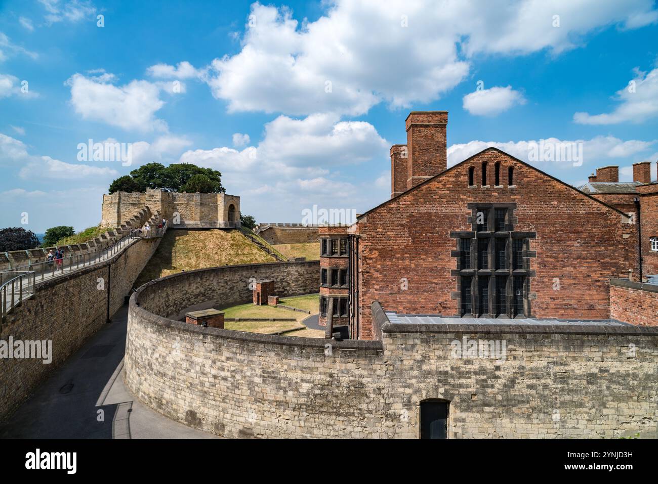 Victorian Prison in Lincoln Castle in Lincoln, England, United Kingdom ...