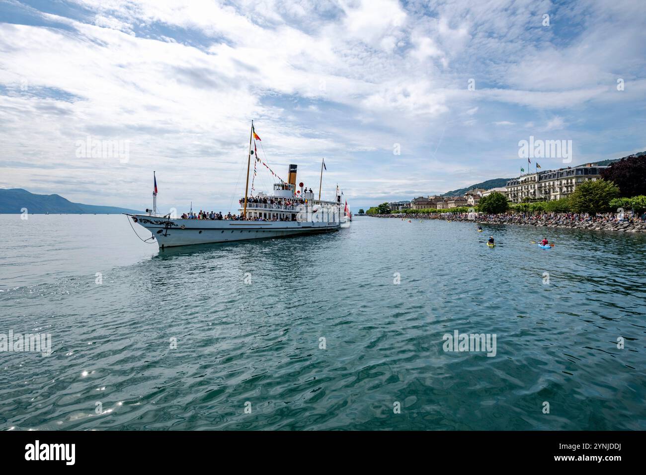 Suisse, Schweiz, Switzerland, Vaud, Waadt, Lac Léman, Genfer See ...