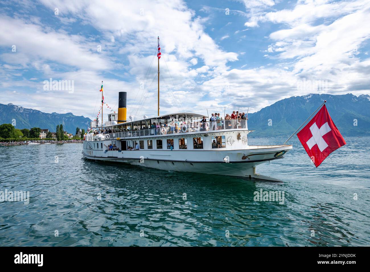 Suisse, Schweiz, Switzerland, Vaud, Waadt, Lac Léman, Genfer See ...