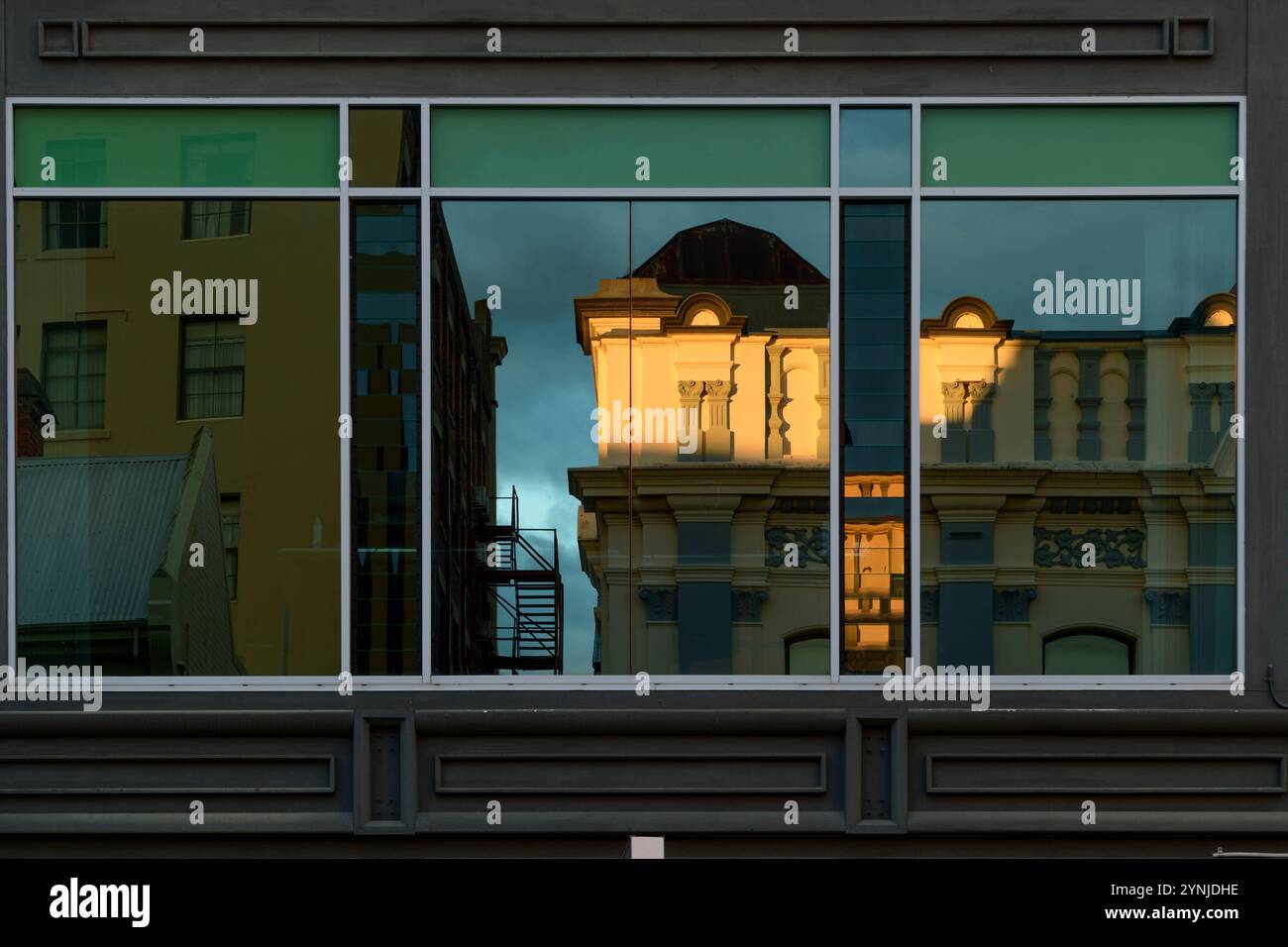 Australia, Tasmania ,Launceston, downtown window Stock Photo - Alamy