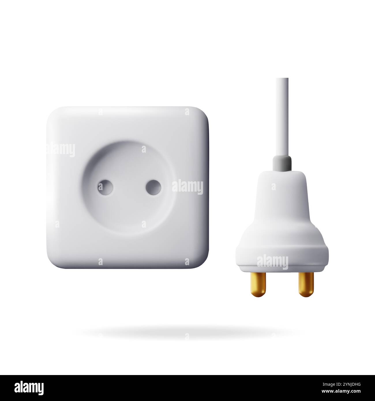 Vintage wall socket Stock Vector Images - Alamy