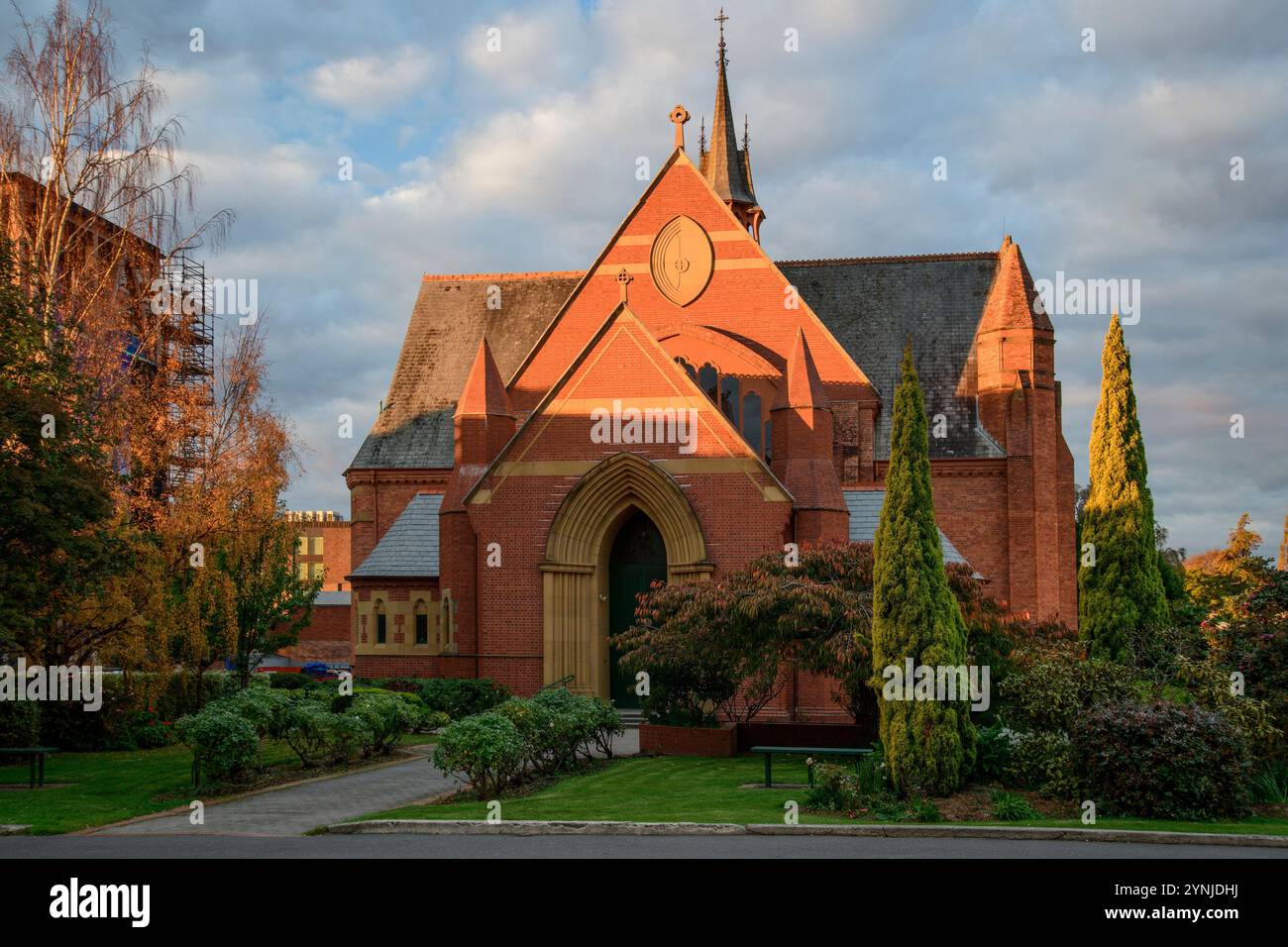 Australia, Tasmania ,Launceston, Holy Trinity Anglican Church Stock ...