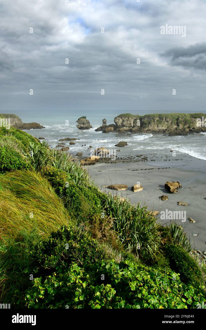 New Zealand, South Island, West Coast, Paparoa National Park, Punakaiki ...
