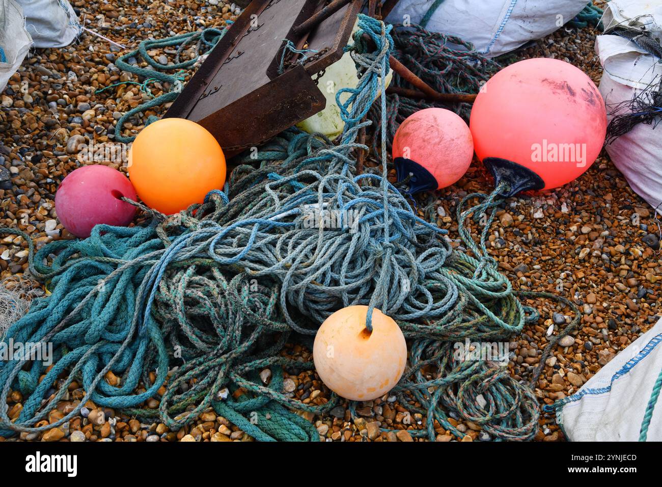 Floats from fishing nets hi-res stock photography and images - Alamy