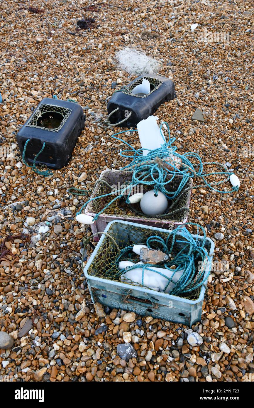 Marine litter fishing nets hi-res stock photography and images - Alamy