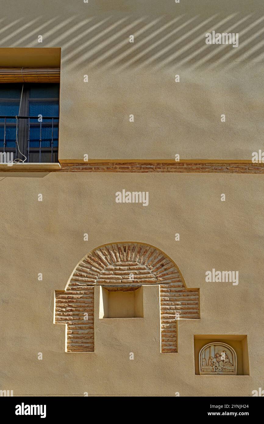 Kirche, Iglesia de San Francisco, Reliev Stock Photo - Alamy