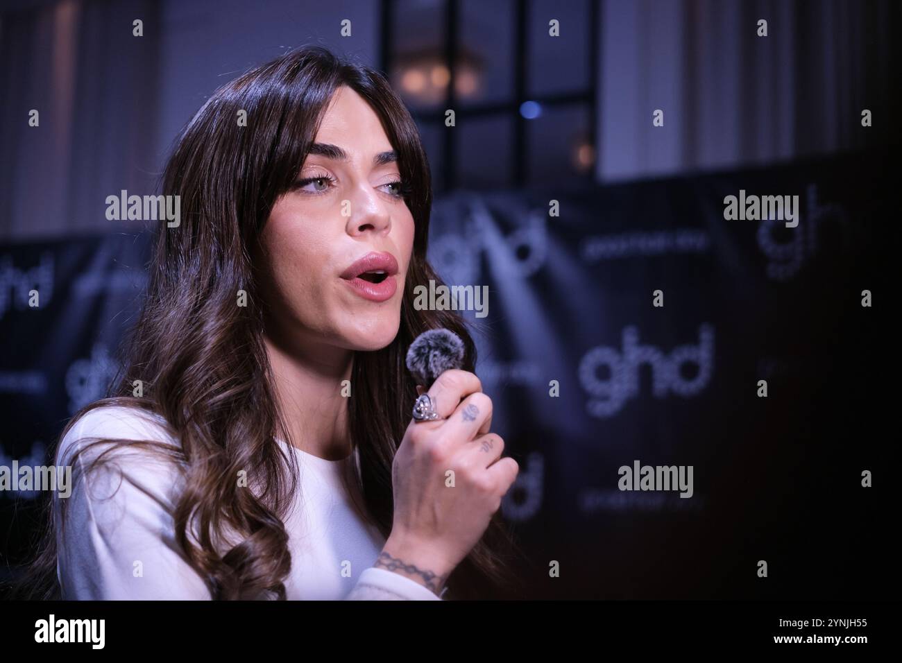 Voleta Mangrinan attend the photocall for GHD event in Madrid 26 ...