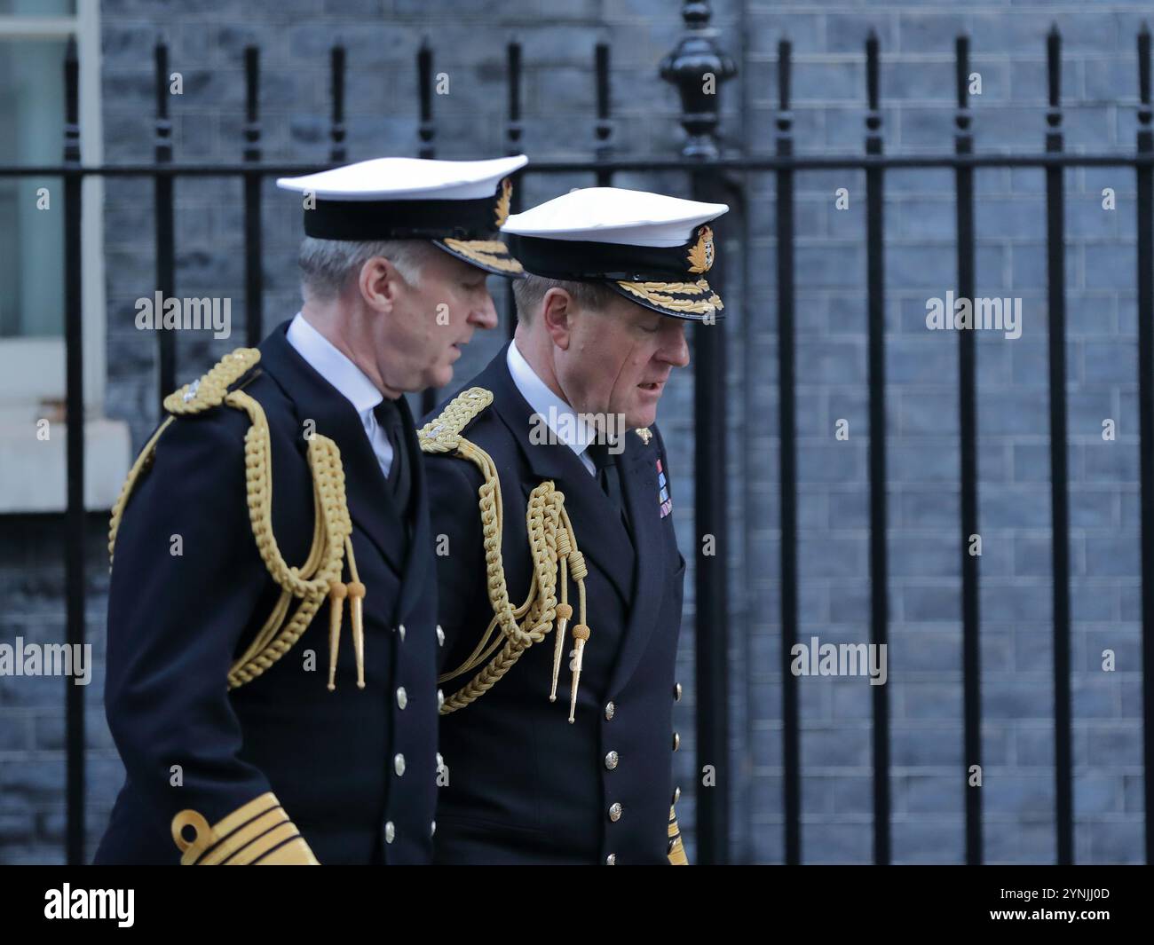 London, United Kingdom. 26th Nov, 2024. Chief of the Defence Staff Admiral Sir Tony Radakin and ...
