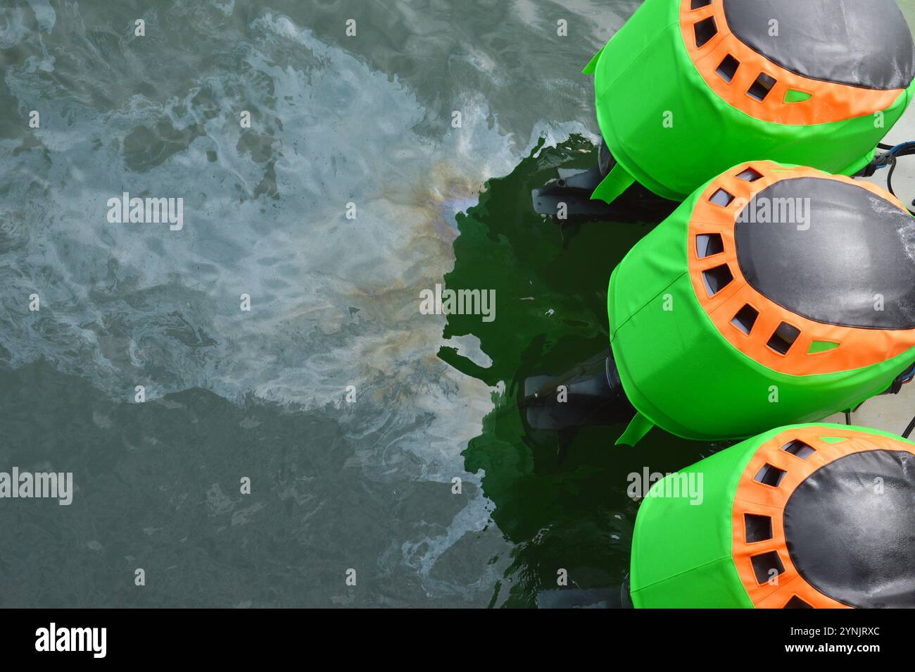 three speedboat engine Stock Photo - Alamy