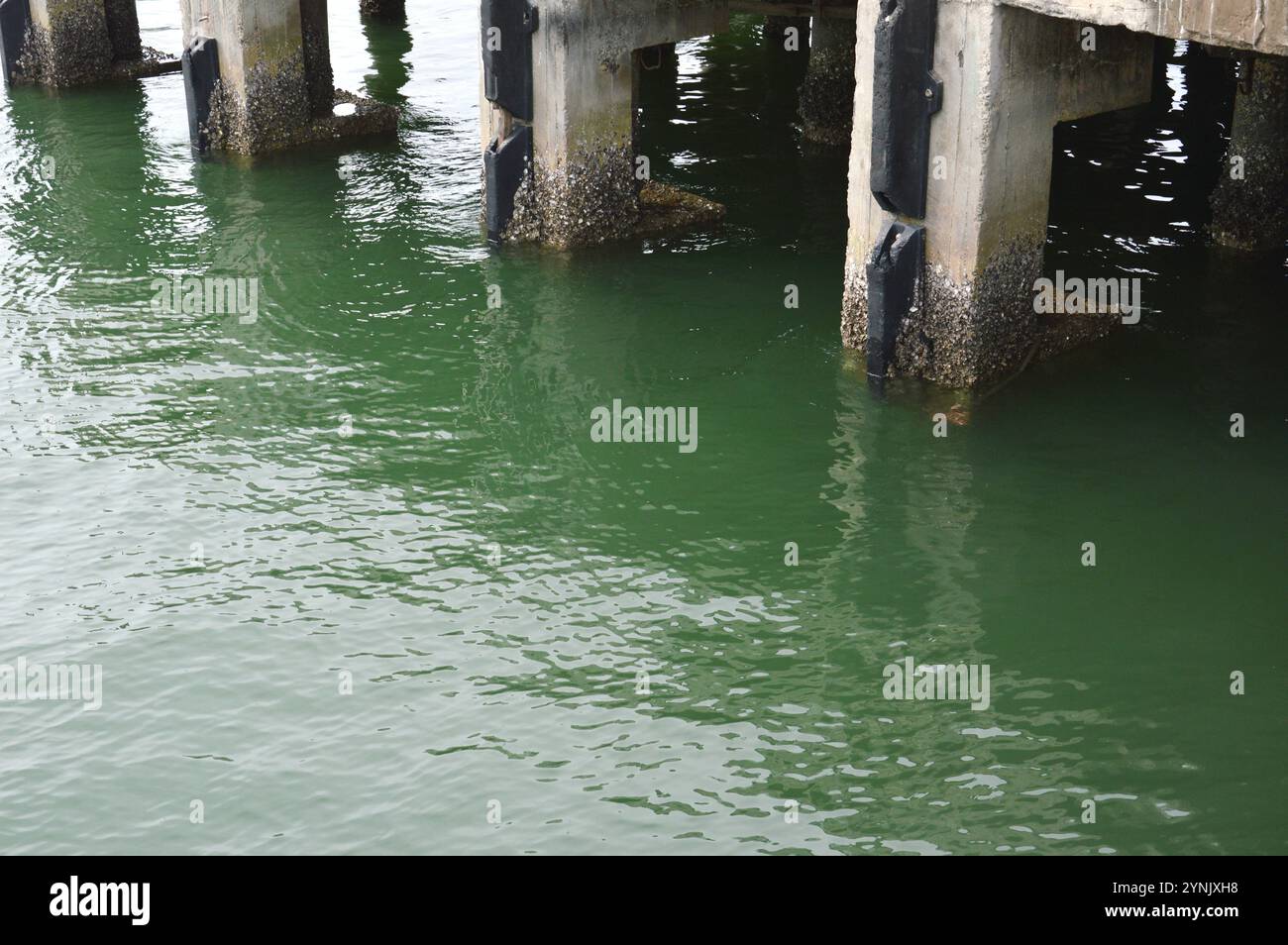 concrete pier on Tengkayu seaport Tarakan Indonesia Stock Photo - Alamy
