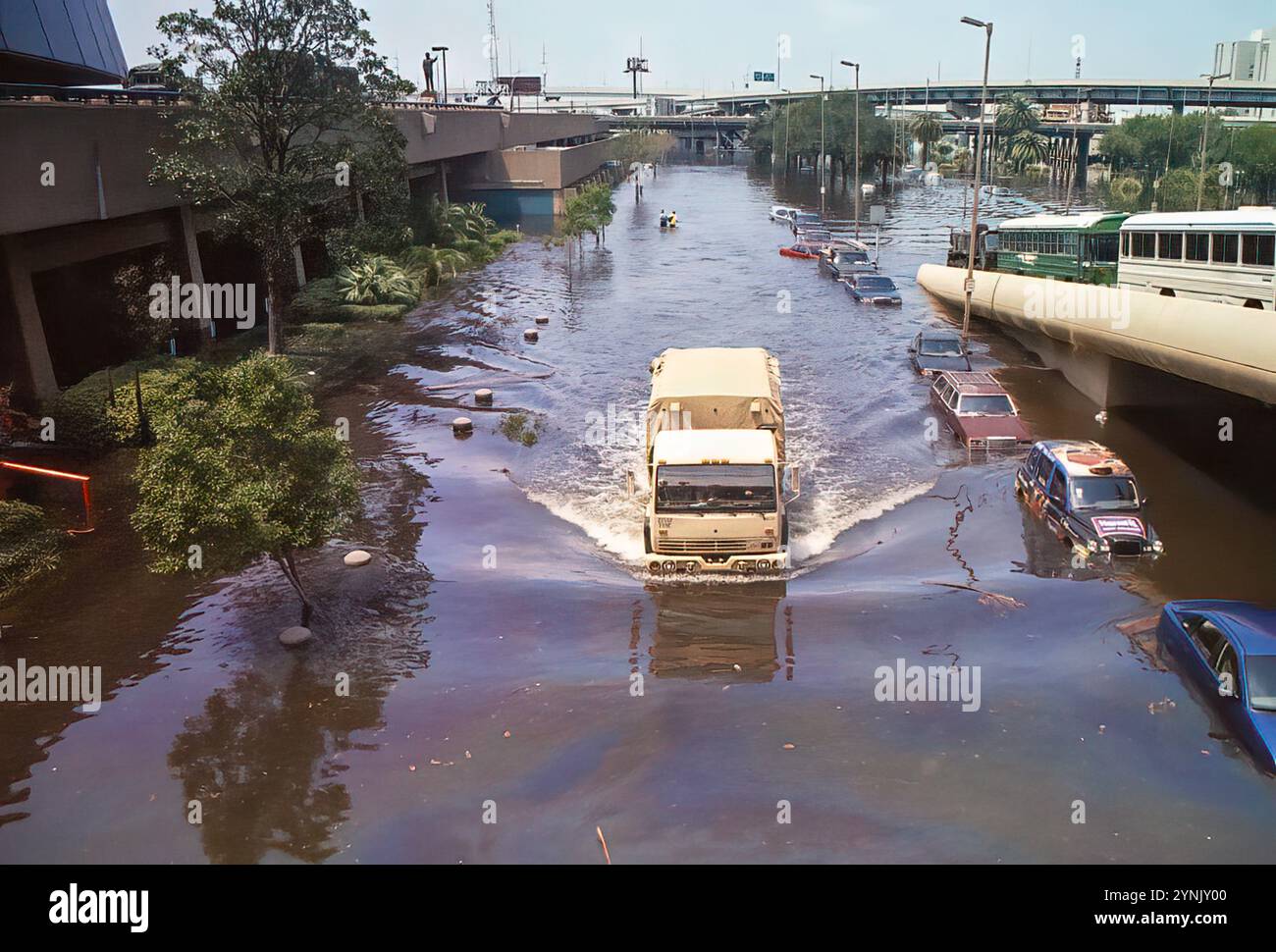 Transportation after hurricane destruction hi-res stock photography and images - Alamy