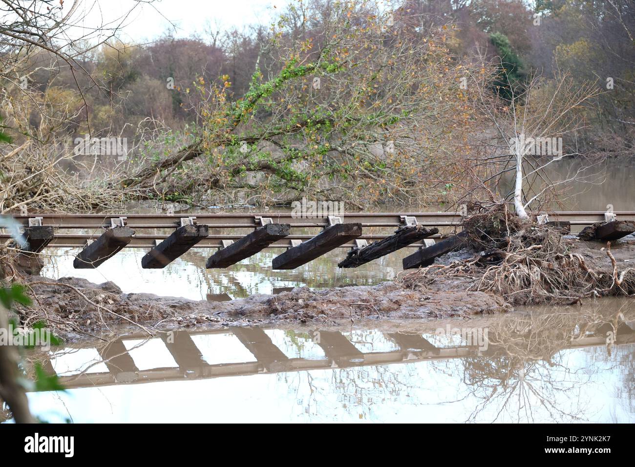 Stover Canal, Newton Abbot, Devon, UK. 26th Nov, 2024. UK Weather ...