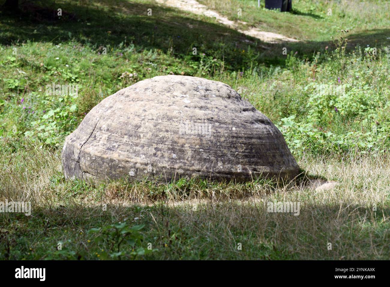 Concretions in natural setting; masses of mineral matter of spectacular ...