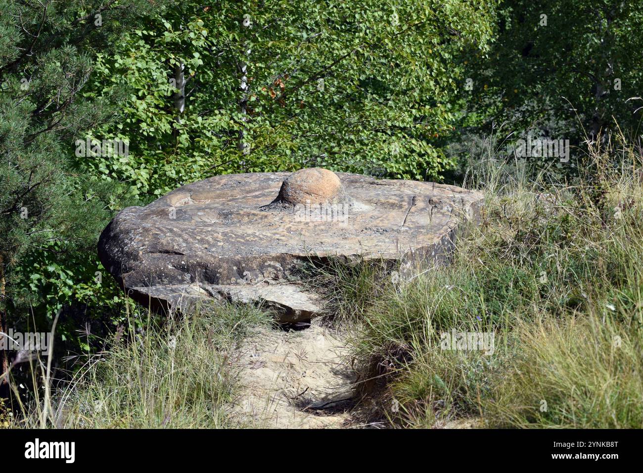 Concretions in natural setting; masses of mineral matter of spectacular ...