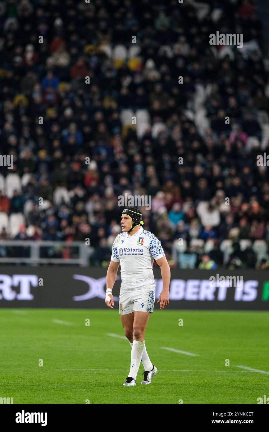 Juan Ignacio Brex of Italy seen during the Autumn Nations Series Test ...