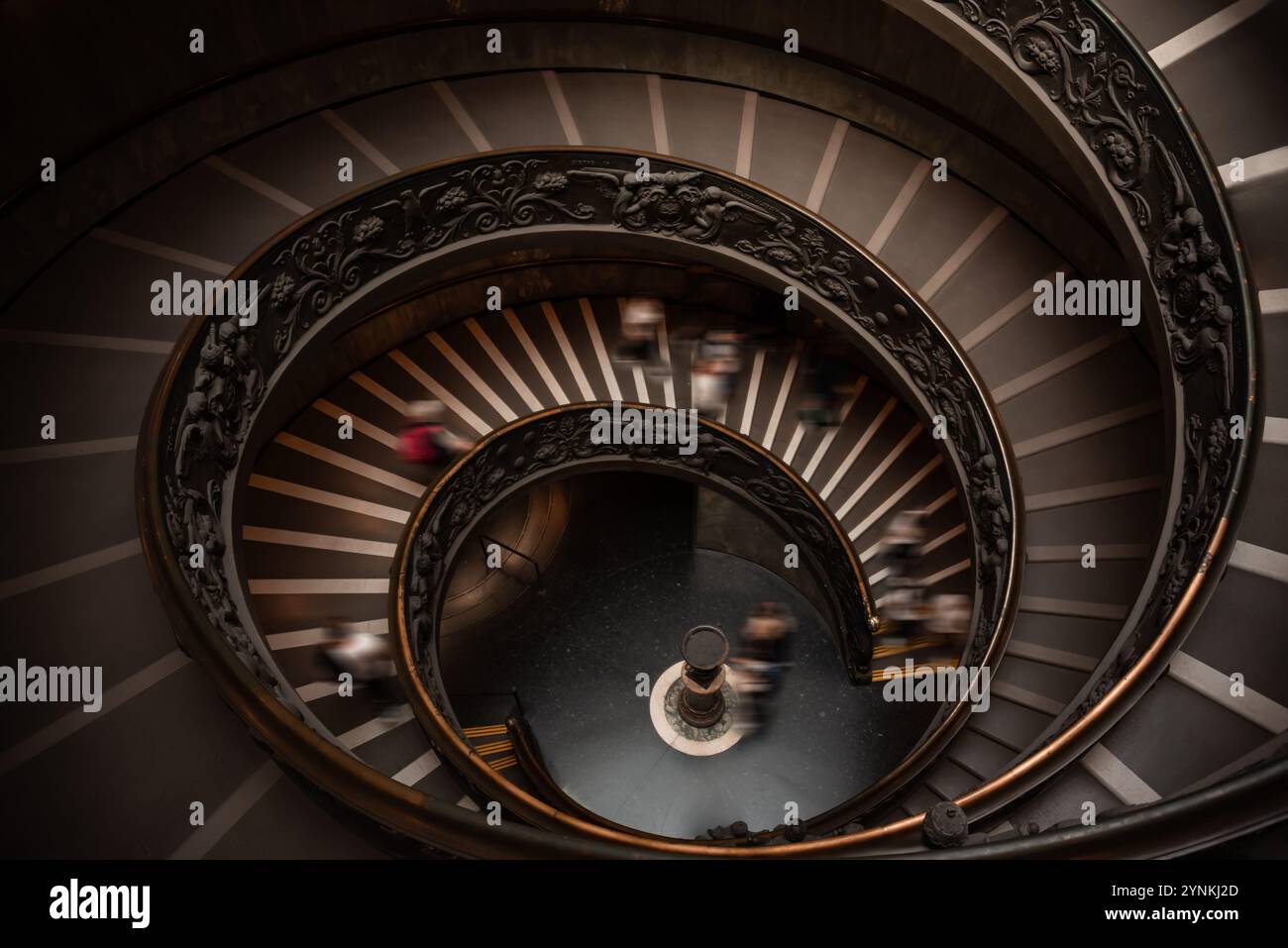 Famous staircase in Vatican in Rome, Italy Stock Photo - Alamy