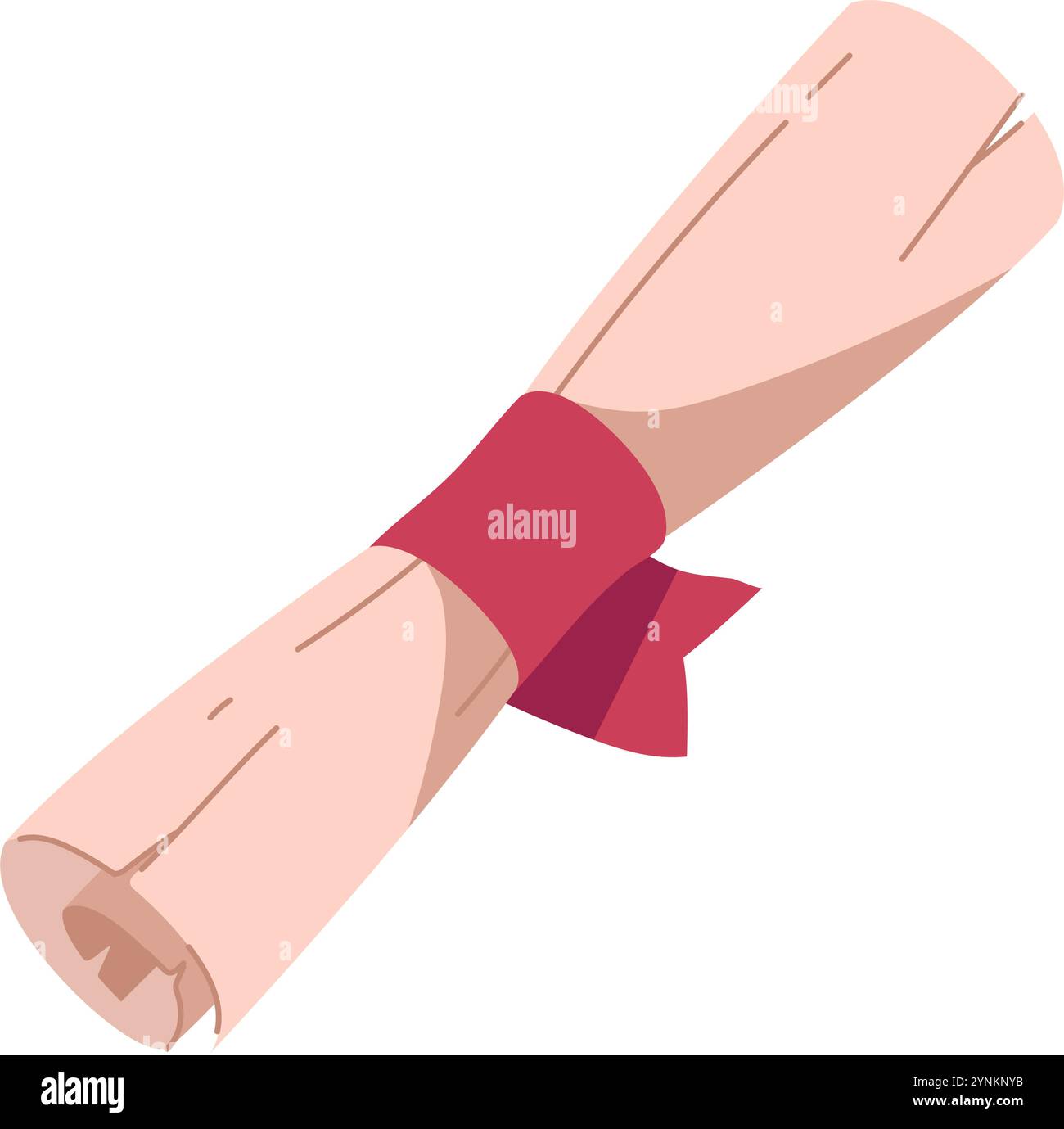 old paper roll Stock Vector Image & Art - Alamy