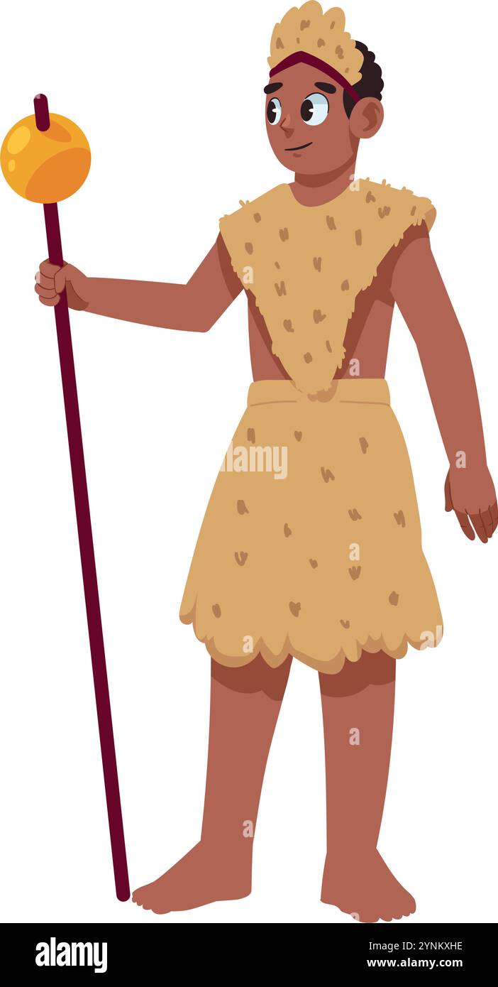 african hunter man Stock Vector Image & Art - Alamy