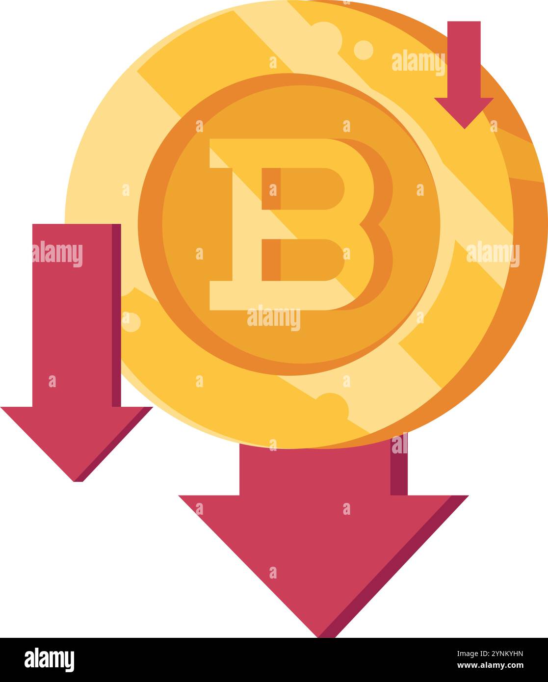 Value fall Stock Vector Images - Alamy