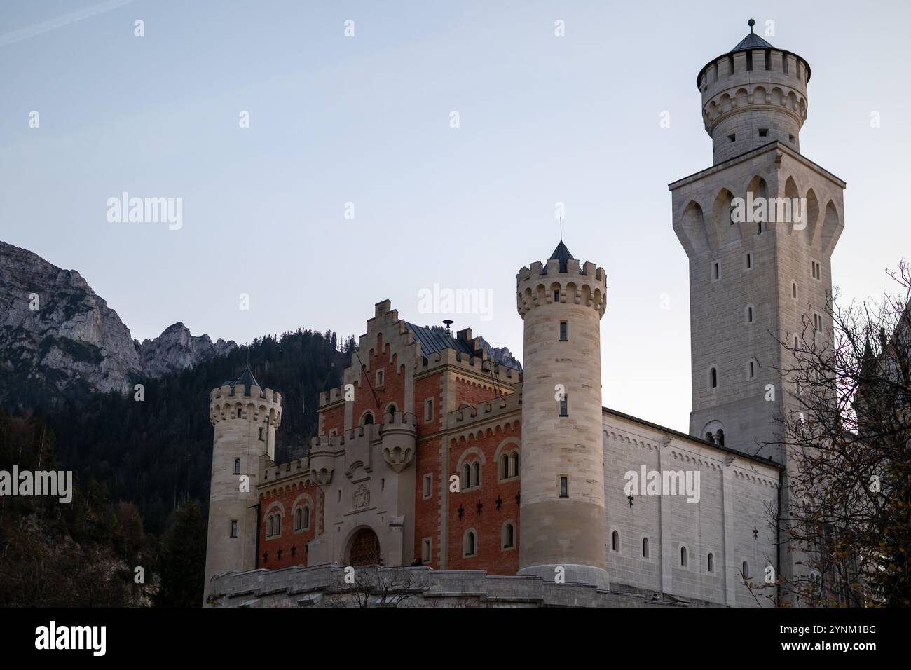 Neuschwanstein Castle - A fairy tale in the Alps Stock Photo - Alamy