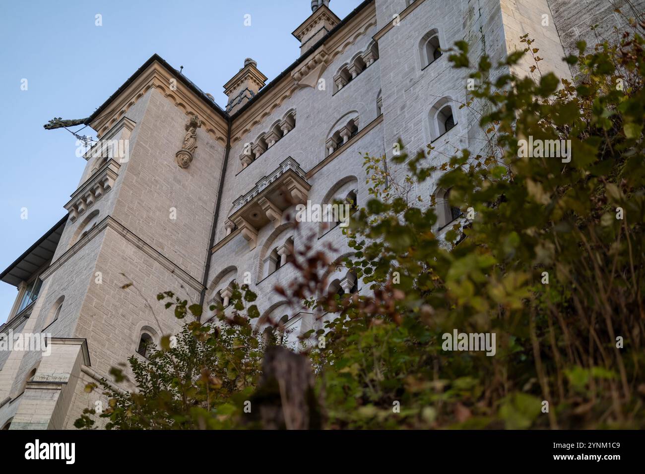 Neuschwanstein Castle - A fairy tale in the Alps Stock Photo - Alamy