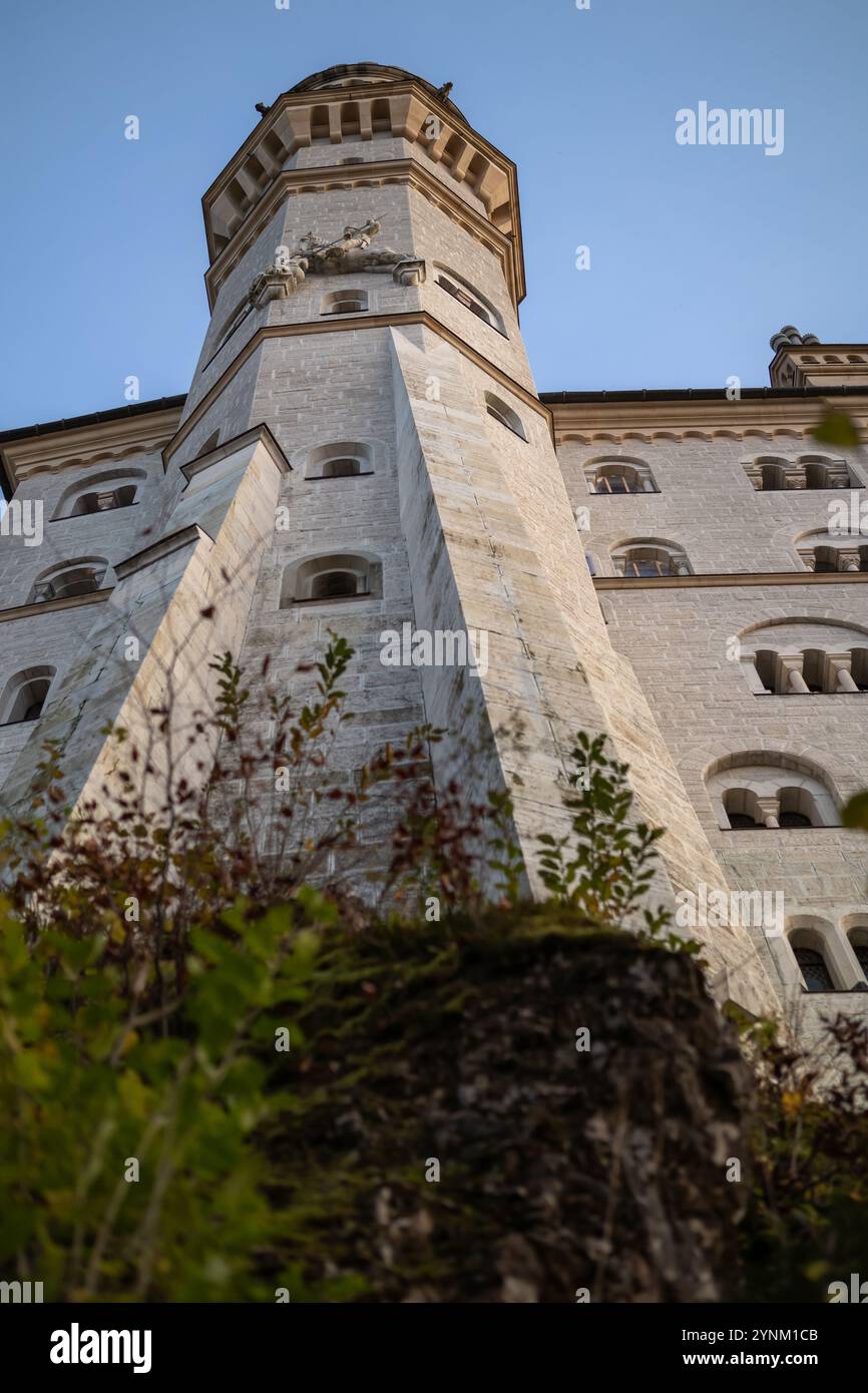 Neuschwanstein Castle - A fairy tale in the Alps Stock Photo - Alamy