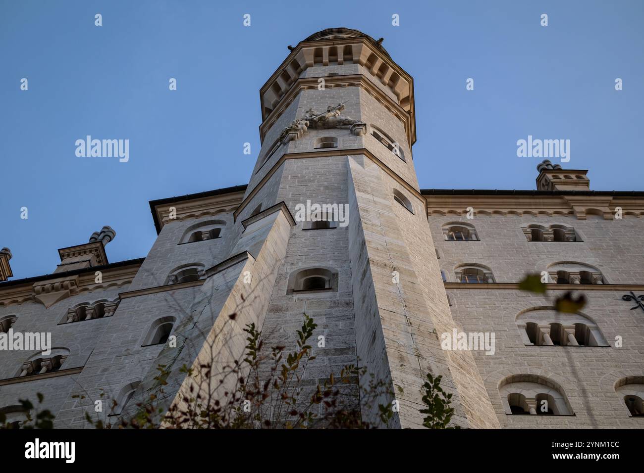Neuschwanstein Castle - A fairy tale in the Alps Stock Photo - Alamy
