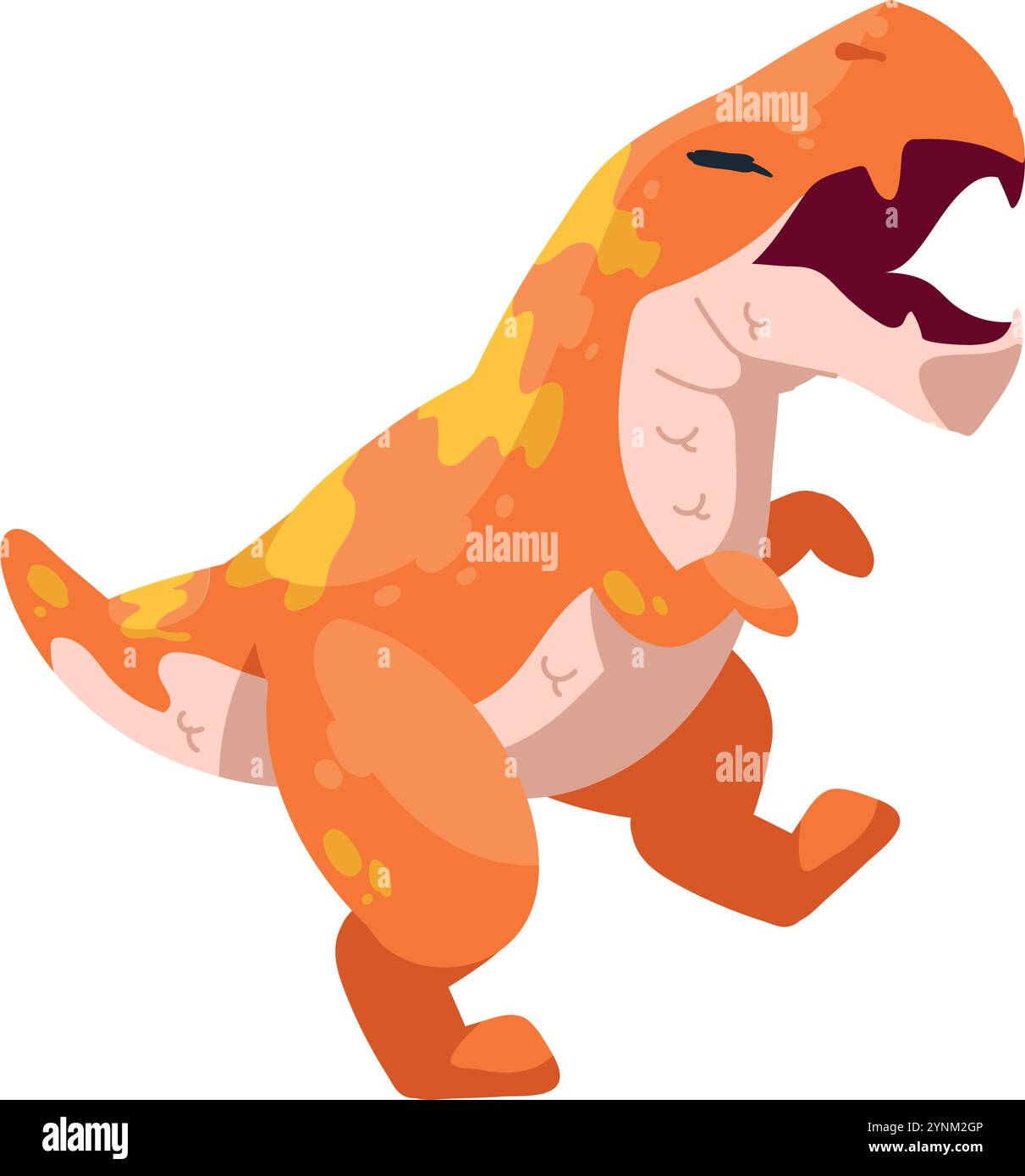 cute raptor dinosaur Stock Vector Image & Art - Alamy