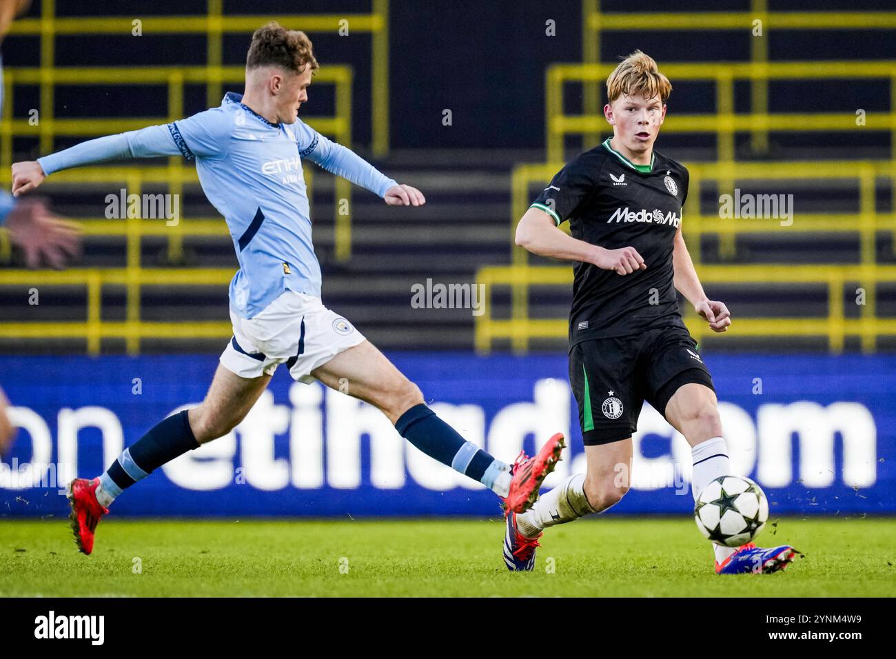 Manchester - Jan Plug of Feyenoord O19 during the fifth round of new ...