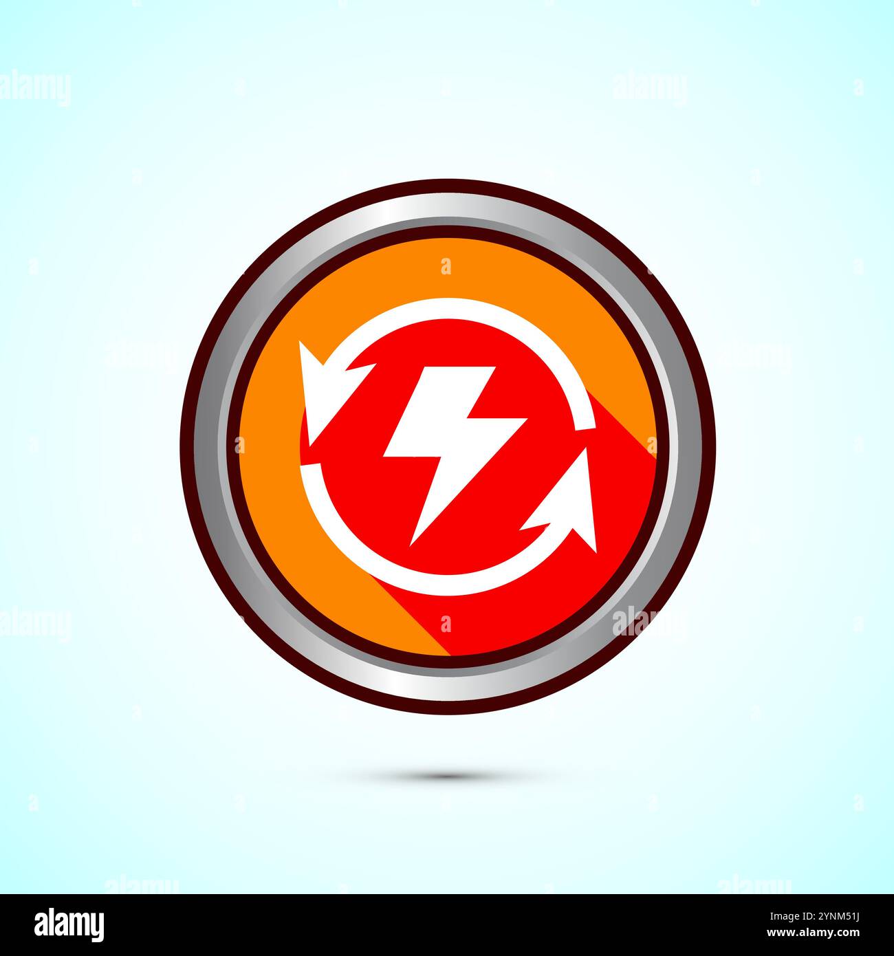 Renewable energy icon design illustration. Renewable power sign symbol ...