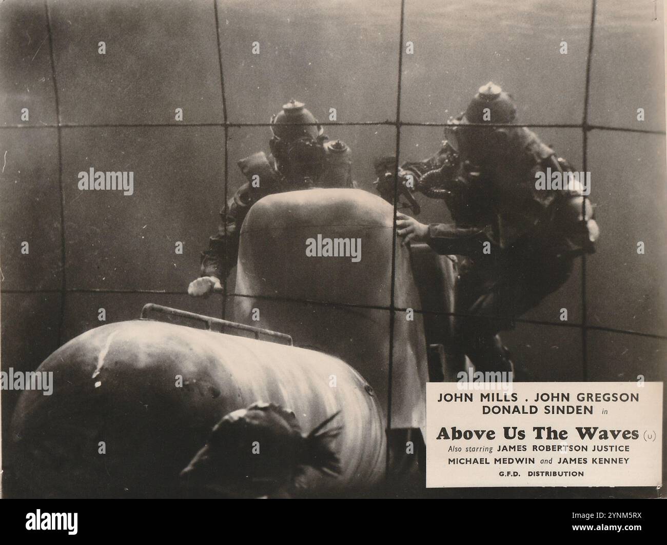 Above Us The Waves 1955 Ralph Thomas English World War II (WWII) Naval Navy military underwater ...