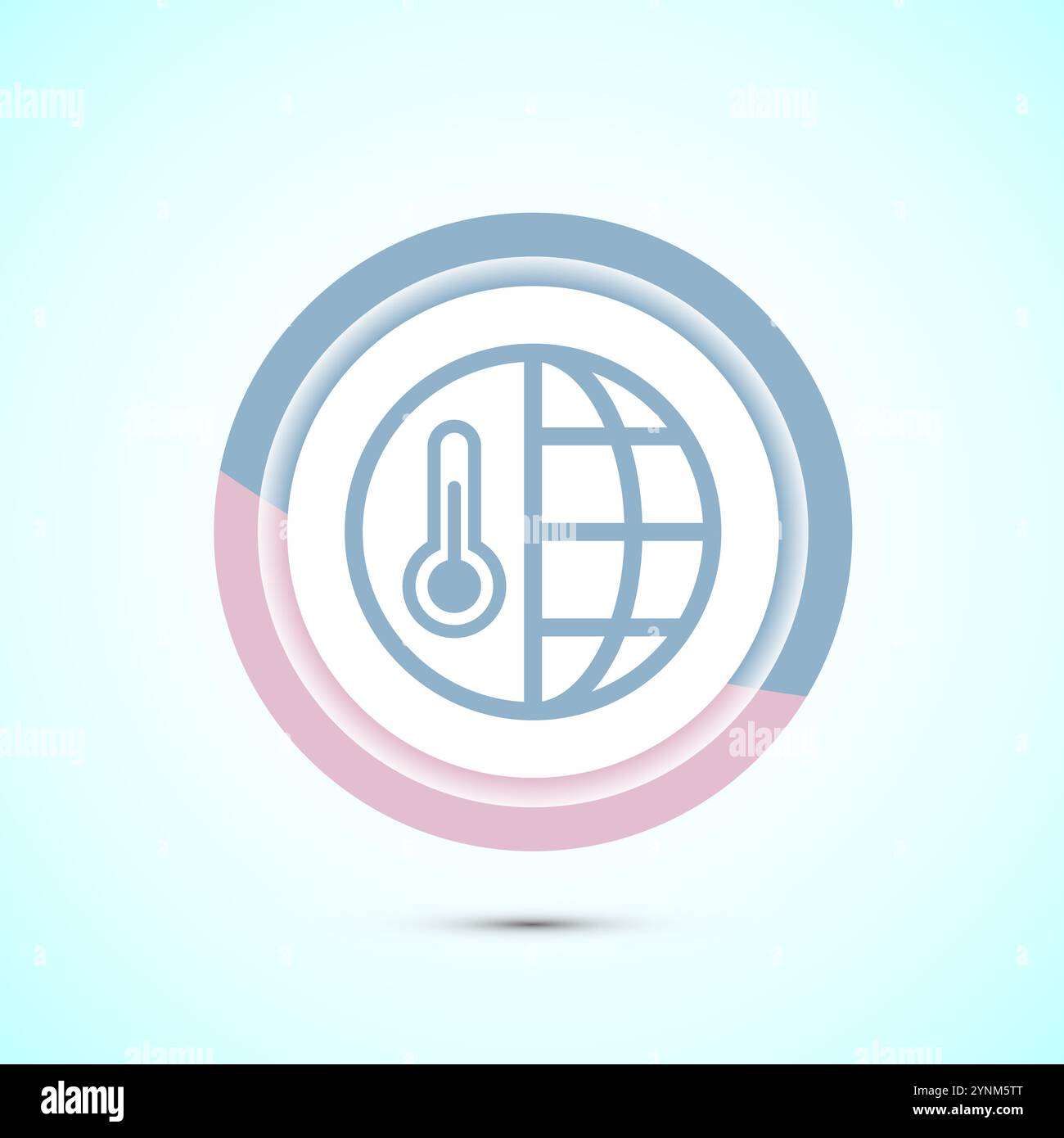 Climate change icon design, Global warming, Earth temperature icon ...