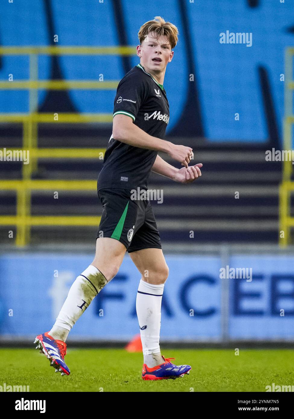 Manchester - Jan Plug of Feyenoord O19 during the fifth round of new ...