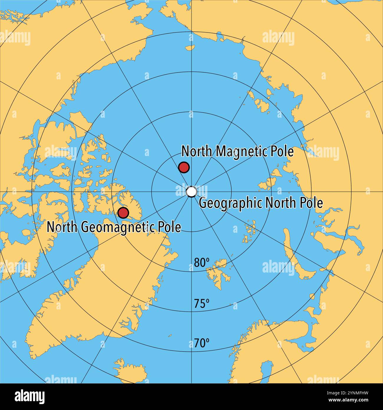 Arctic Map Hi res Stock Photography And Images Alamy