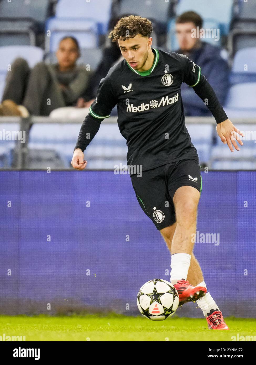 Manchester - Aymen Sliti of Feyenoord O19 during the fifth round of new ...