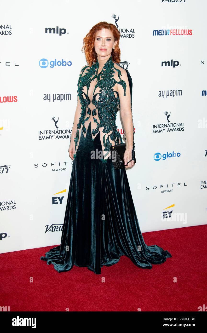 Audrey Fleurot bei der Verleihung der 52. International Emmy Awards ...