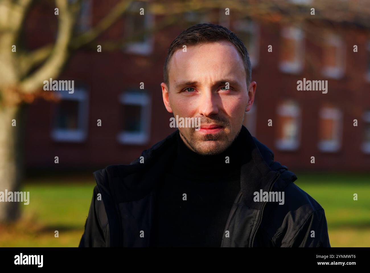 PRODUCTION - 26 November 2024, Schleswig-Holstein, Eckernförde: Patrick ...